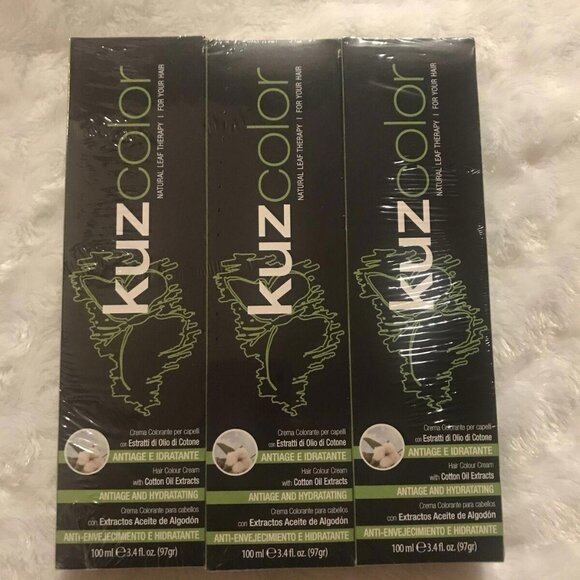 Hair | Kuz Color Golden Light Chestnut Hair Dye 3 Pack Chestnut Brown ...